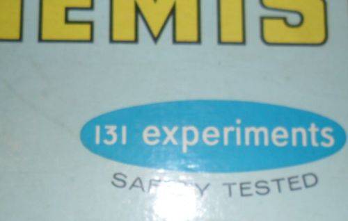 Vintage Toys - MERIT CHEMISTRY SET - 1960'S - 131 EXPERIMENTS was ...