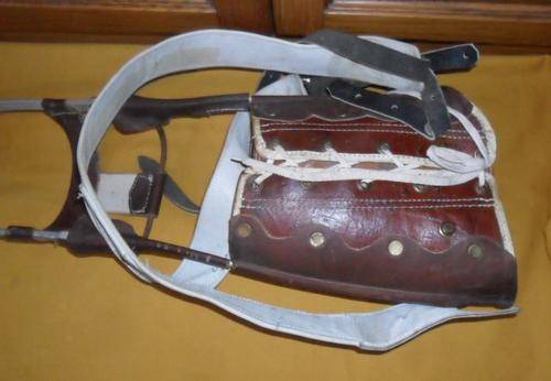 Other Antiques & Collectables - ANTIQUE WW2 ? PROSTHETIC LEG \ BRACE ...