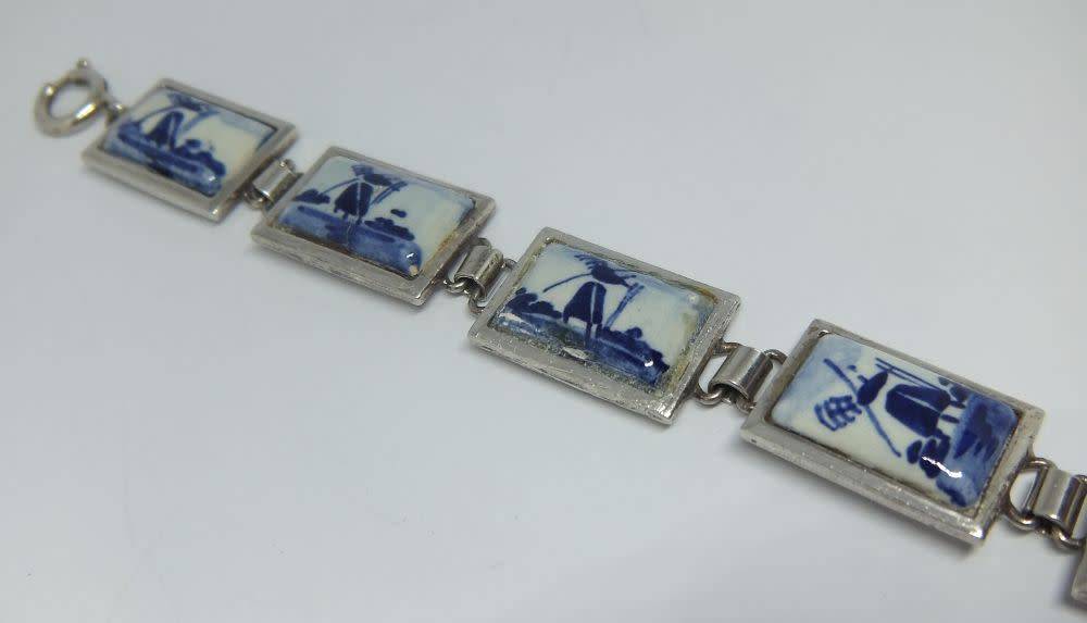 Bangles & Bracelets - A LOVELY VINTAGE DUTCH SILVER ( 835 ) BRACELET ...