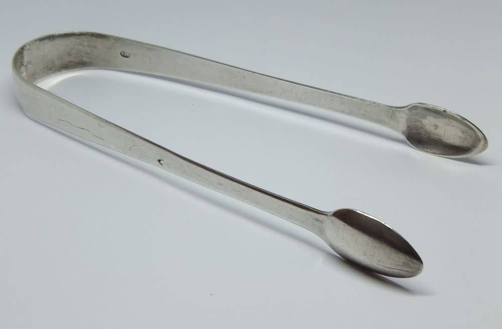 Silver - RARE !! AN ANTIQUE HALLMARKED STERLING SILVER TONG BY WILLIAM ...