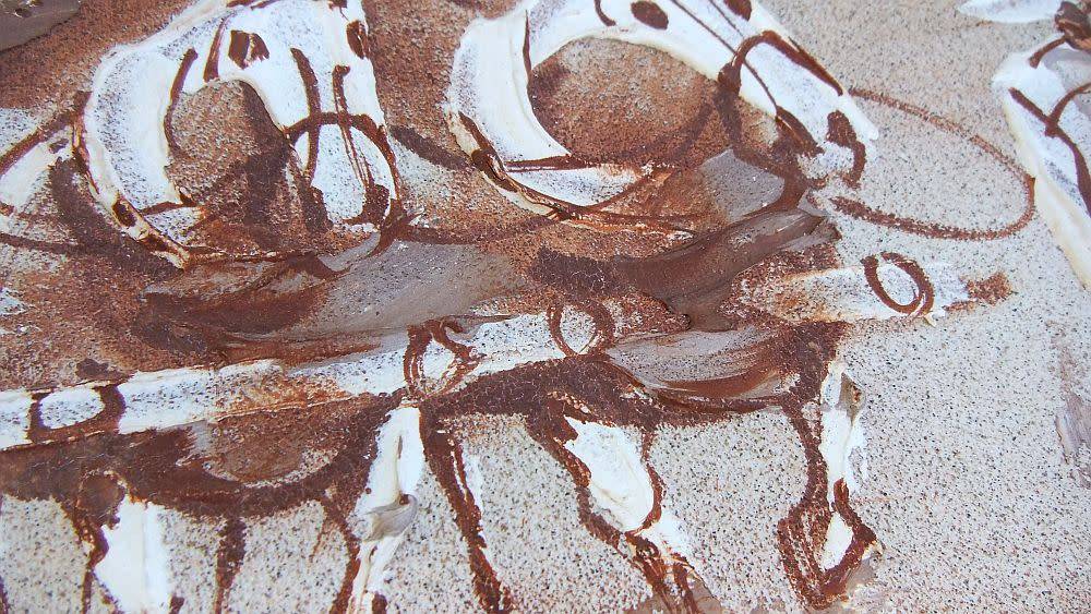 Paintings - An original but unsigned Parisian themed oil painting by ...