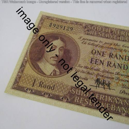 MH de Kock - South Africa G Rissik 1961 One Rand - AU for sale in Cape ...