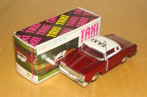 Cars & Trucks - Tin-Plate Friction MF 713 Taxi (Boxed) was sold for R95 ...