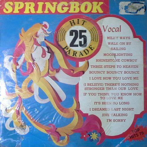 Pop - SPRINGBOK HIT PARADE Vol 25 LP Vinyl Record was sold for R20.00 ...
