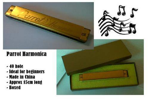 Woodwind & Harmonicas - HARMONICA - Parrot, 40 hole was sold for R1.00 ...