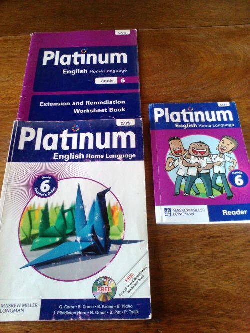 Other Textbooks & Educational - Platinum Grade 6 English Home Language ...
