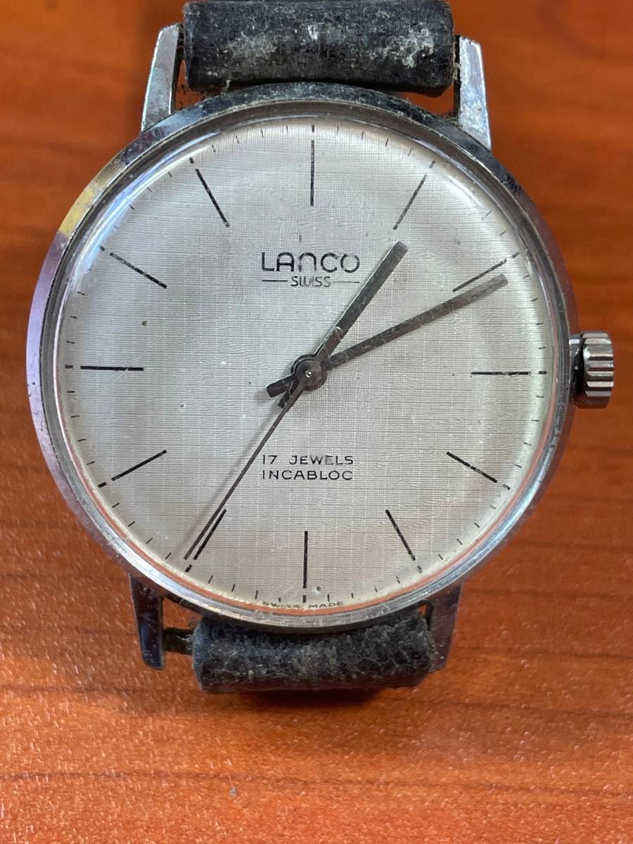 Men's Watches - Lanco *** bad strap *** buy it for what it is for sale ...