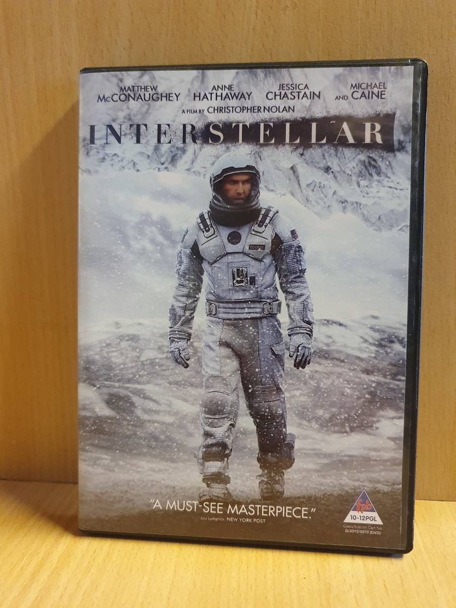 Movies - Interstellar - Dvd (Michael Caine, Anne Hathaway, Matthew ...