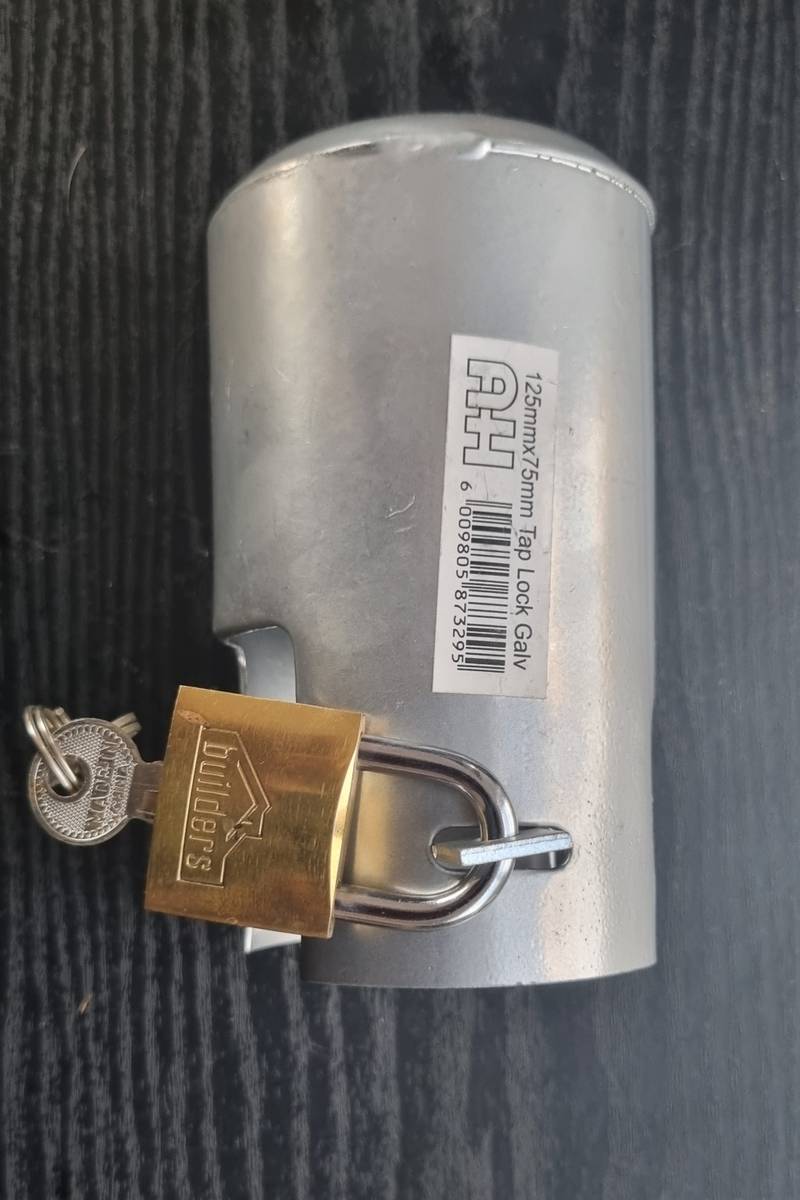 Valves, Fittings & Clamps - Galvanised Water Tap Lock was sold for R63 ...