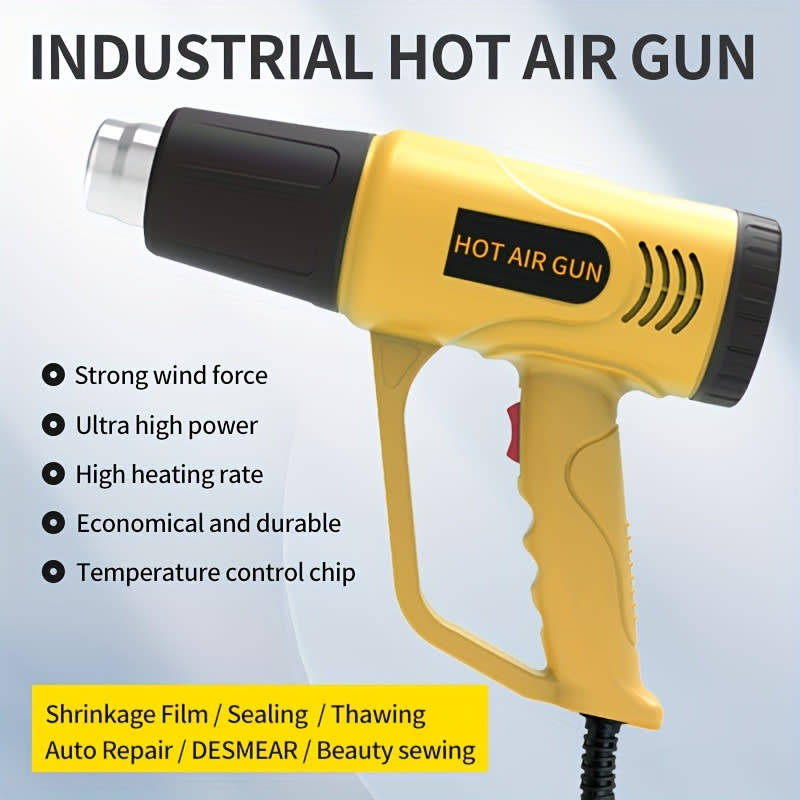Spray Guns - Industrial Grade 2000W Handheld Heat Gun with Dual ...