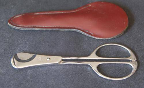 Smoking Accessories - Vintage Solingen Stainless Steel Scissors Cigar ...