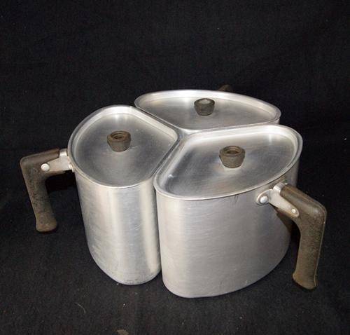 Other Kitchenalia - VINTAGE HART TRIANGULAR POTS... SET OF 3 @@@ LOW ...