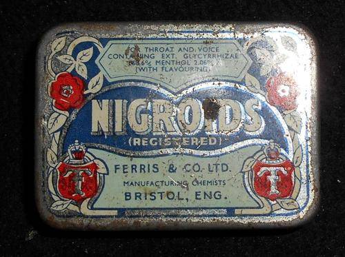 Other Antiques & Collectables - Antique Nigroids Licorice Candy Tin was ...