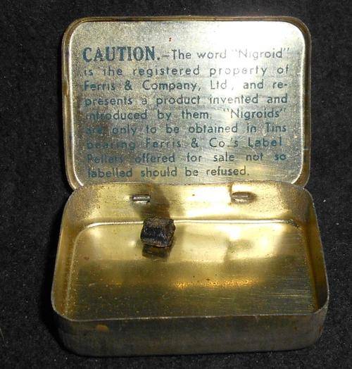 Other Antiques & Collectables - Antique Nigroids Licorice Candy Tin was ...