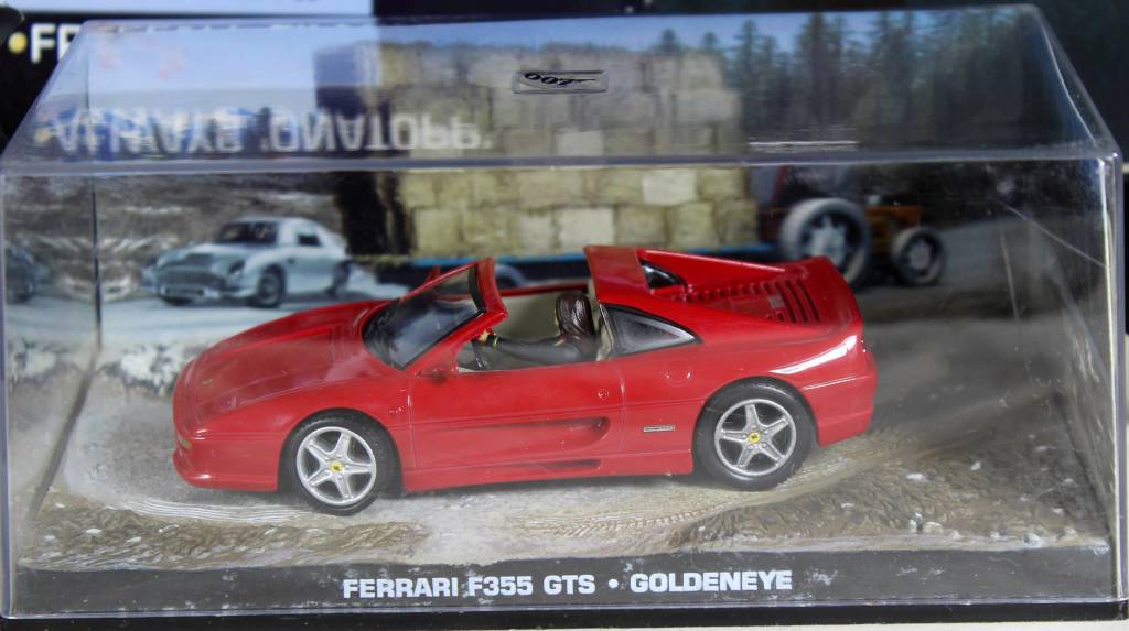 Collectable Cars - JAMES BOND 007 UNIVERSAL HOBBIES- Ferrari F355 GTS ...