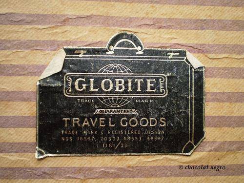 Other Antiques & Collectables - SET OF TWO ANTIQUE GLOBITE SUITCASES ...