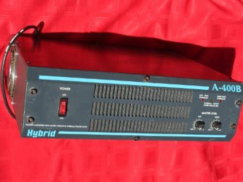 Amplifiers & Processors - Hybrid MOSFET A-400B Amplifier was sold for ...