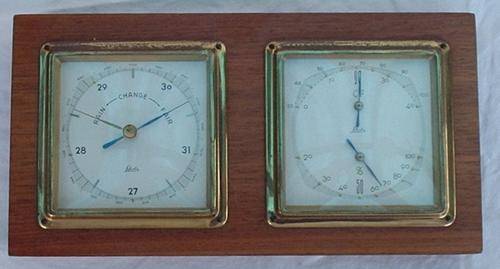 Barometers & Thermometers - Scholz Germany Thermometer & Barometer ...