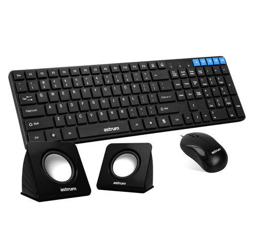 Keyboard & Mouse Bundles - 3 in 1 Keyboard, Mouse, Speaker USB Kit was ...