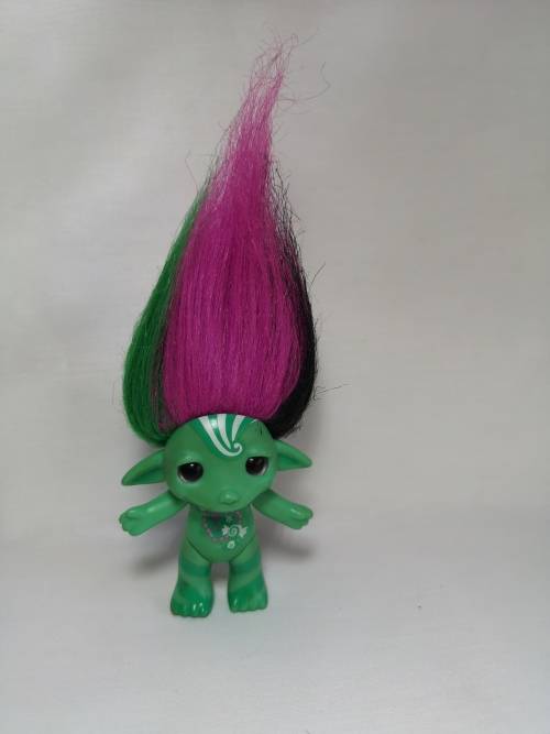 Other Collectable Toys - Green Zelf with Pink and Green Hair / Troll ...