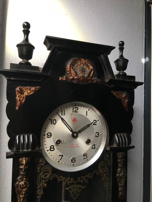 Cuckoo & Wall Clocks - RARE VINTAGE 1950'S CHINESE 555 WALL CLOCK MADE ...