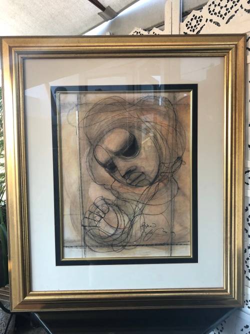Paintings - INVESTMENT ART !!! LARGE BEN MACALA (1938 - 1997) ORIGINAL ...