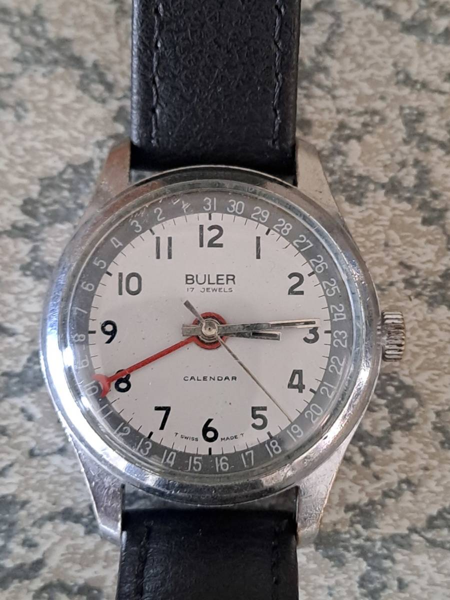 Men's Watches - Vintage men`s Buler was sold for R385.00 on 20 Dec at ...