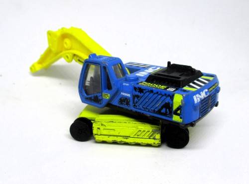 Models - Matchbox Working Rigs Construction Excavator, Blue/Yellow. No ...