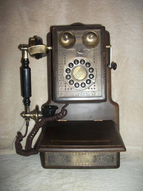 Telephones - WORKING REPLICA WALL MOUNT TELEPHONE PLUGS INTO TELKOM ...