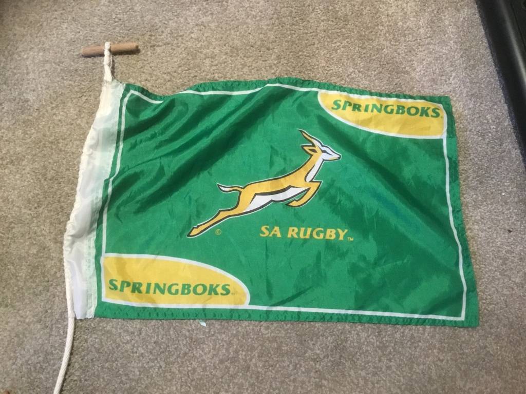 Sporting Memorabilia - Old Springbok flag for sale in Cape Town (ID ...