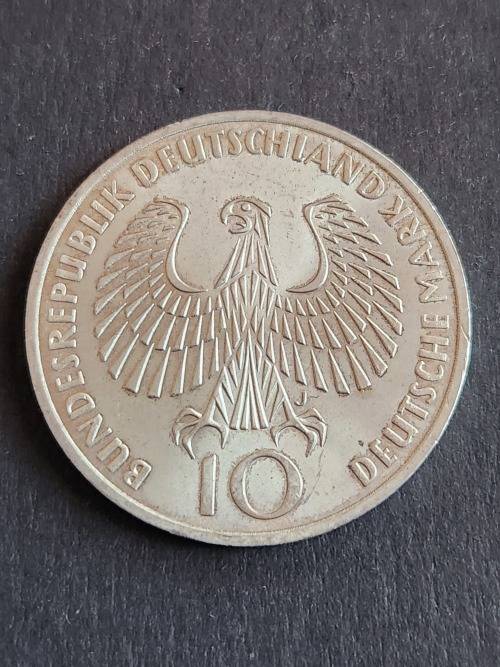 Europe - Germany 10 Deutsch Mark 1972 Munich Summer Olympics Silver ...