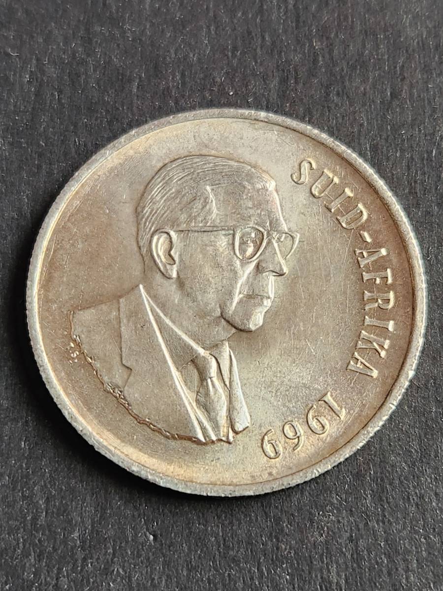 One Rand - SA One Rand 1969 Afrikaans- as per photograph was listed for ...