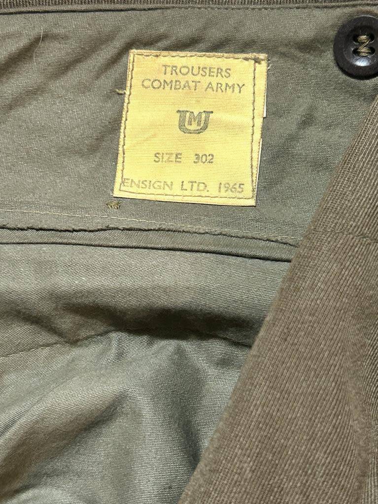 Uniforms - SADF - Army Combat Dress Trousers Dated 1965 was sold for ...