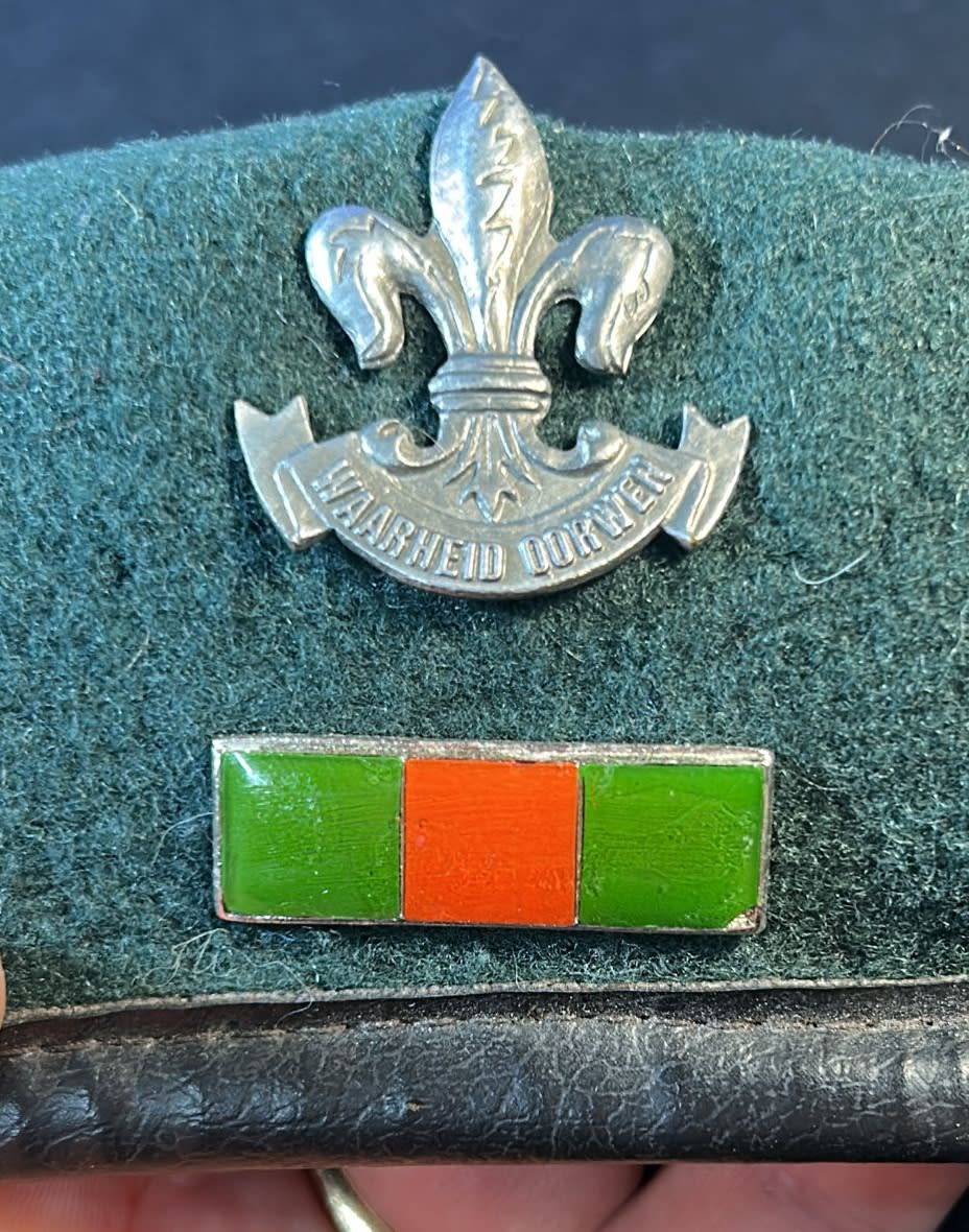 South African Army - SADF - Swellendam Commando Complete Beret was ...