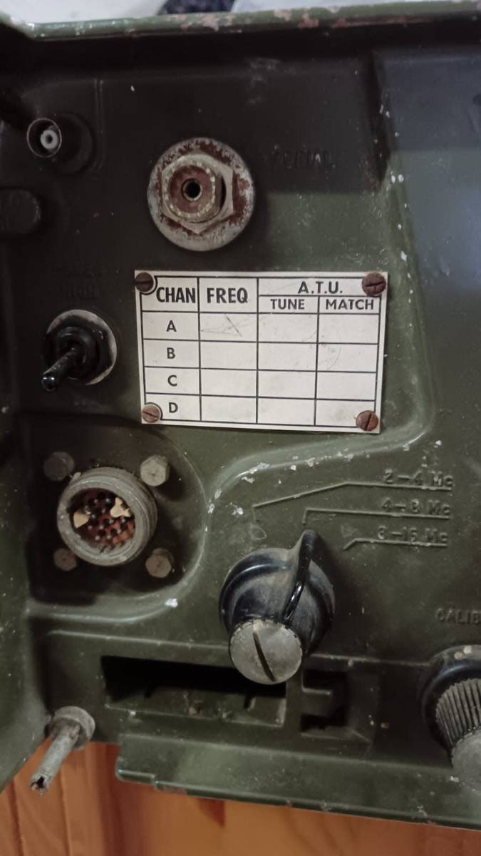 Kit - SADF - Border War Era Radio Lot - Not Tested was sold for 1,250. ...