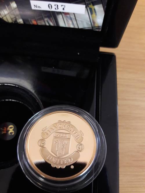 Gold & Bullion Coins - MANCHESTER UNITED Limited Edition 500 only made ...
