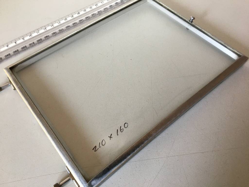 Other Clocks - Rectangular clock glass with frame & hinges for sale in ...