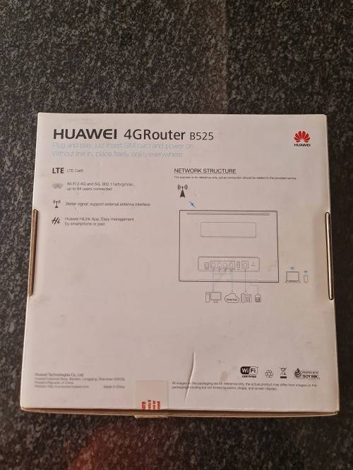 Modems - Huawei B525 4G LTE WiFi Modem Wireless Router was sold for R80 ...