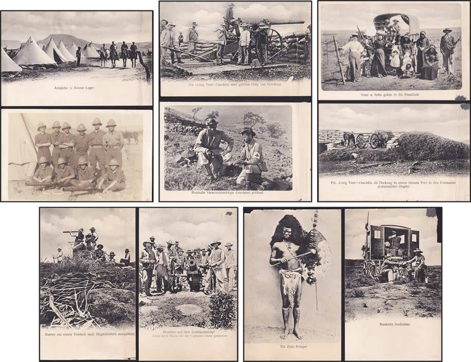 Bulklots and Thematic Collections - 10 x Rare Boer War Thematic ...