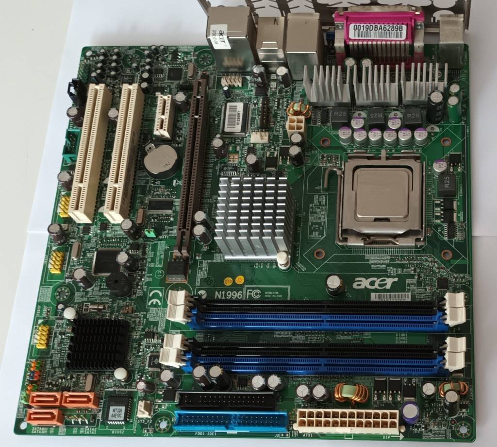 Motherboard & CPU Bundles - ACER N1996 MOTHERBOARD(PLEASE READ!!!) was ...