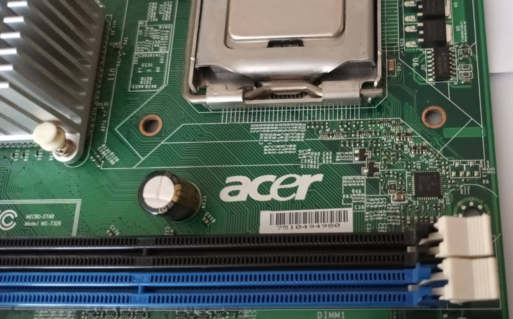 Motherboard & CPU Bundles - ACER N1996 MOTHERBOARD(PLEASE READ!!!) was ...