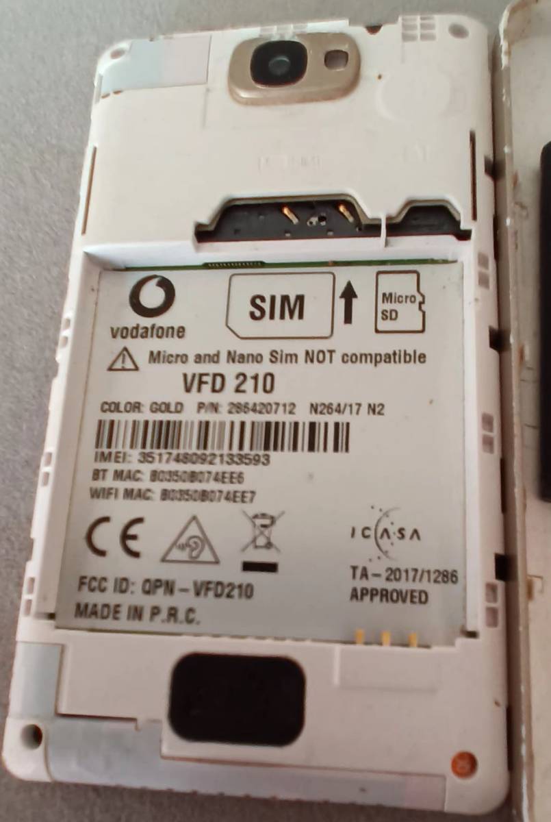 Other Smartphone Brands - Vodafone VFD 210 was sold for R1.00 on 12 Jun ...
