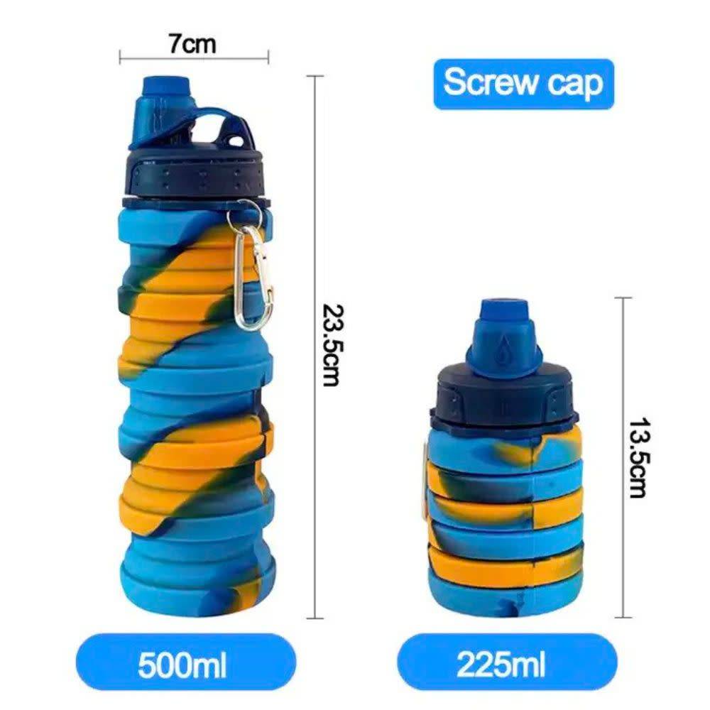 Water Bottles - EcoBottle- BPA-Free Expandable Water Bottle,Silicone ...