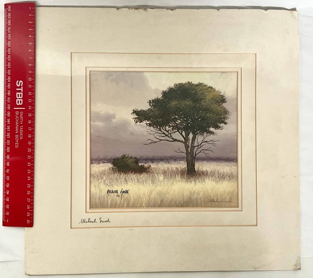 Prints - Unframed signed print by well-known SA artist, Malachi Smith ...