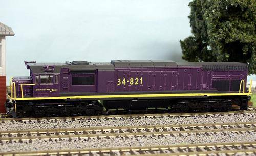 Railway - HO Gauge Lima Class 34 Diesel - Shosholoza Meyl livery was ...