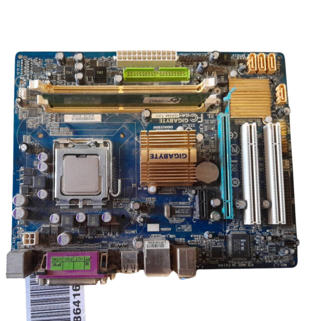 PC Desktops & All-in-Ones - Gigabyte GA-G31M-S2C (rev. 1.x) Motherboard ...