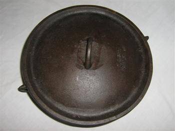 Potjie - FALKIRK ( SIZE 3 ) FLAT BOTTOM CIRCULAR CAST IRON POT.. was ...