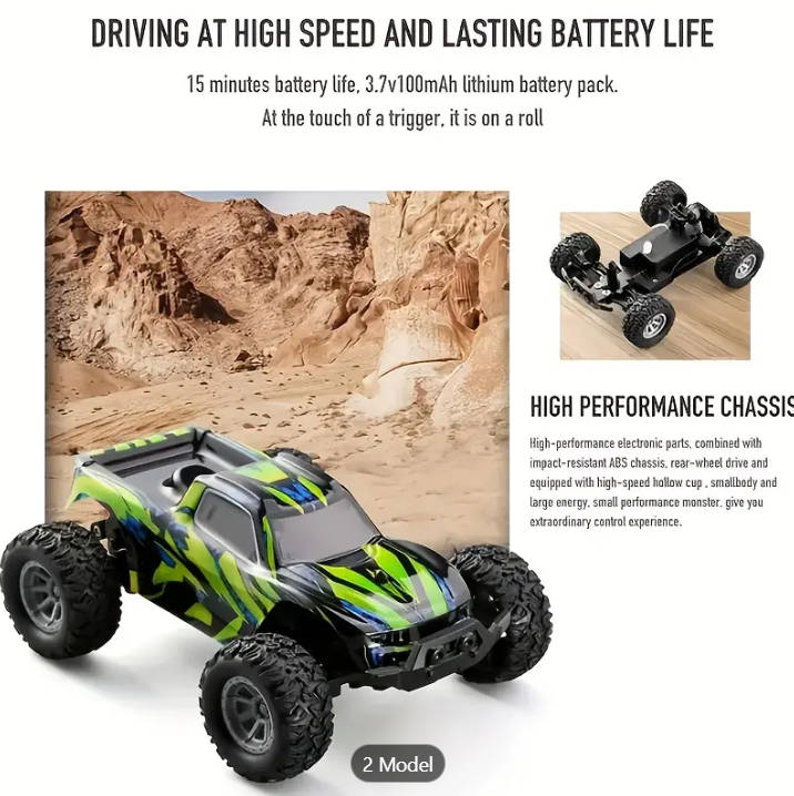 Buggy - 1:32 REMOTE CONTROL Car, Top Speed 20km/h!, 2.4Ghz High-speed ...