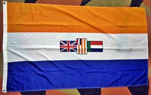 Other Africana - ## Old South African Flag - Orange/White & Blue ...