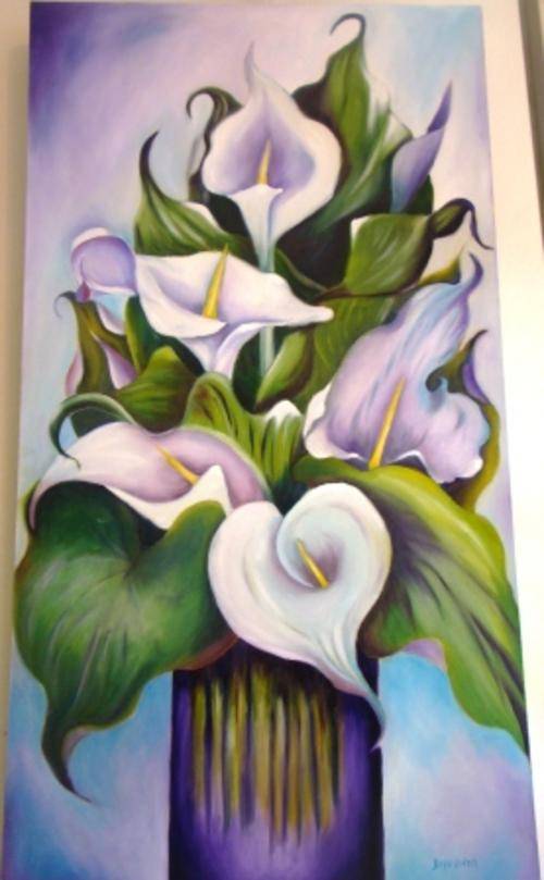 Oils - Pers Varkore - Oil on Canvas 60.5cm x 112cm by Bets Venter was ...